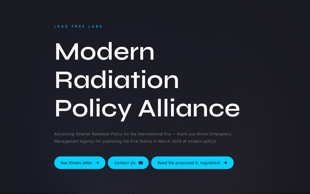 Modern Radiation Policy Alliance